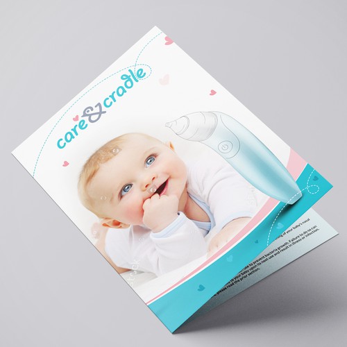 Create a fun and professional instruction booklet for baby product ...