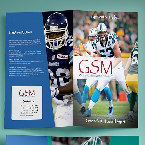 Sports Agency Brochure | Brochure contest