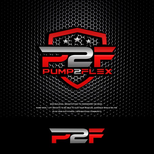 PUMP 2 FLEX - Bodybuilding logo - Different Artistic Designs | Logo ...