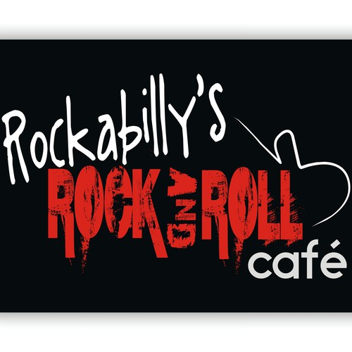 logo for Rockabilly's Cafe | Logo design contest