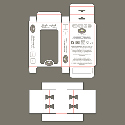 Create a Product Packaging for Kids Tableware/Crockery | Product ...