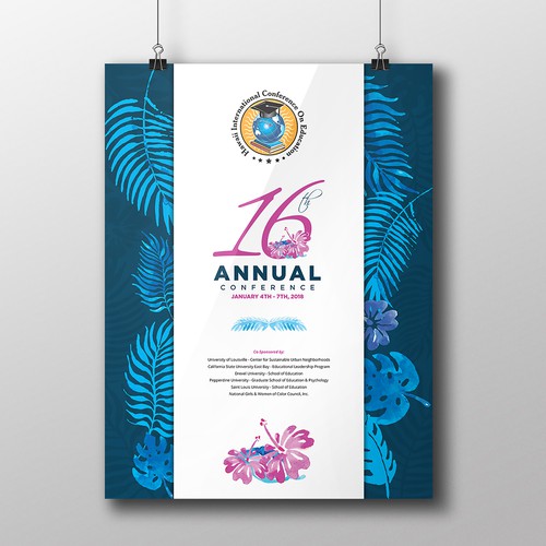 Conference Program Cover Needed! | Postcard, flyer or print contest