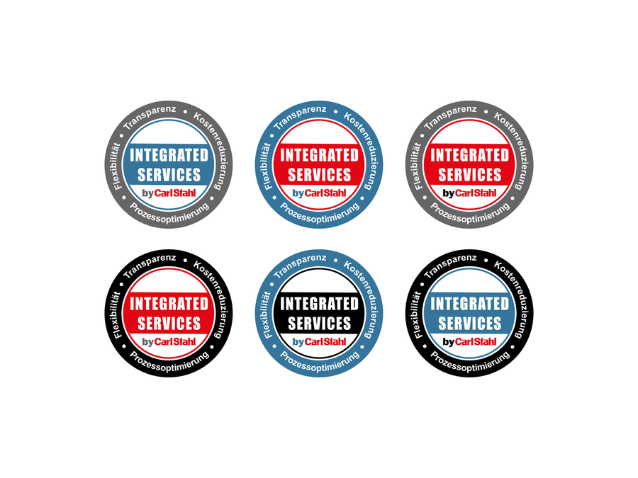 Erstellt ein einpräsames Logo für einen einzigartigen Serviceprozess ...