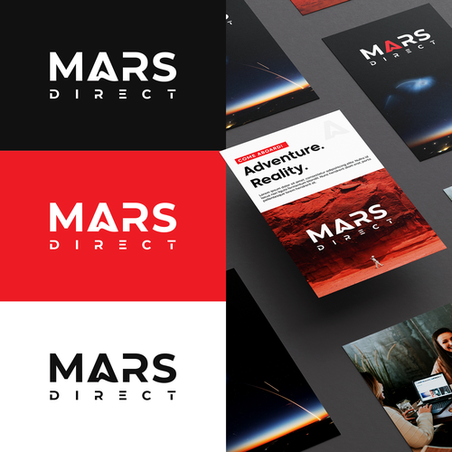 Designs | Mars Direct (money lending to SpaceX) | Logo & brand guide ...