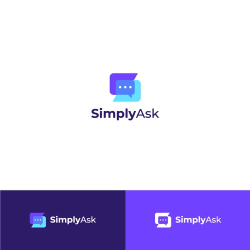 Designs | Logo design for SimplyAsk - A conversational AI platform ... Designs | Logo design for SimplyAsk - A conversational AI platform ...