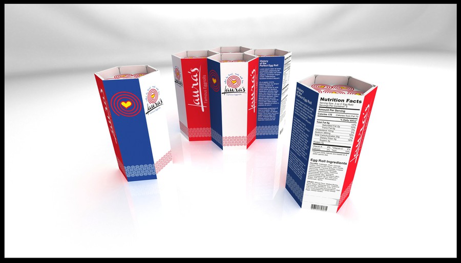 World's Best Eggroll Needs An Amazing Package Design | Product ...