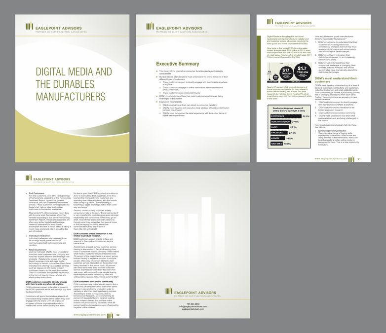 New MS Word Template Design For a White Paper | Other business or ...