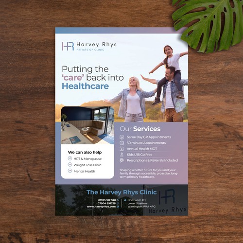 Designs | Private Doctors Flyer Design | Postcard, flyer or print contest