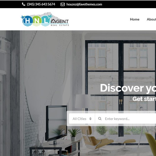 Island theme real estate logo | Logo design contest