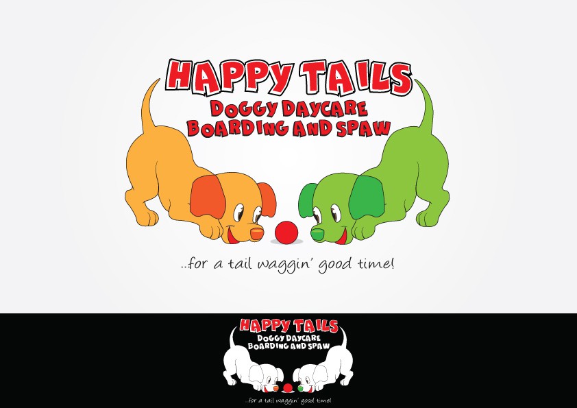 Create the next logo for HAPPY TAILS Doggy Daycare, Boarding & Spaw ...