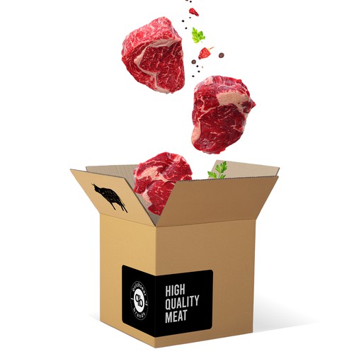 Designs | Sous Vide Natural Meat Box | Product packaging contest