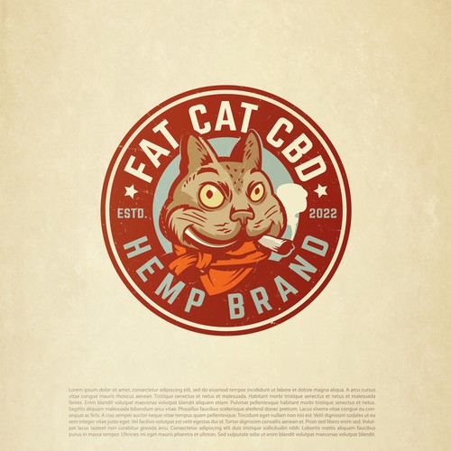 Designs | Fat Cat CBD | Logo design contest
