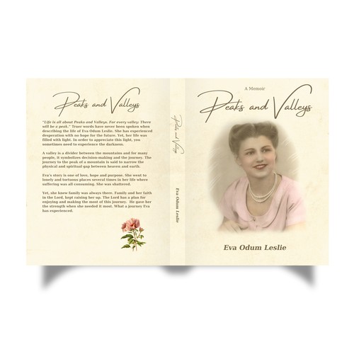 Designs | Peaks and Valleys | Book cover contest
