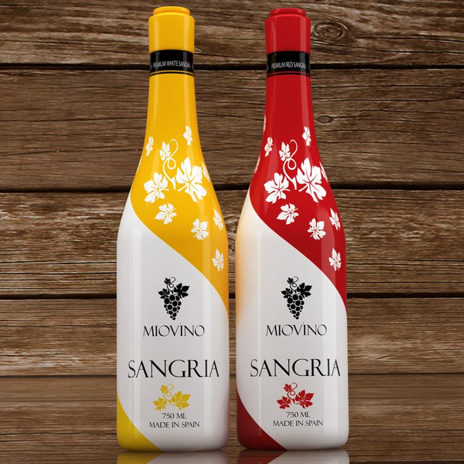 Premium Sangria, vintage , high quality , new | Product label contest