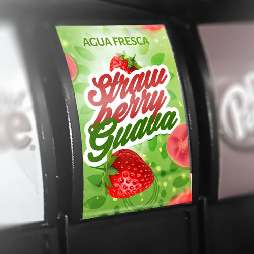 New beverage label "Mango Con Chile" "Agua Fresca" | Product label contest