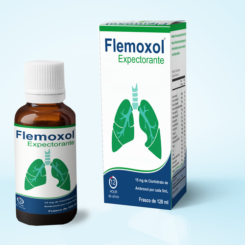 Llamativo empaque para FLEMOXOL | Product packaging contest