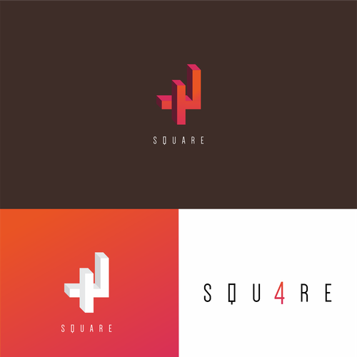 4 SQUARE logo | Logo design contest