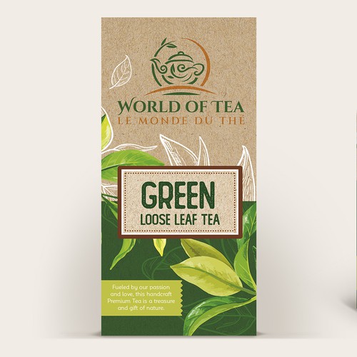 Designs | Packaging design for a premium tea company | Product ...