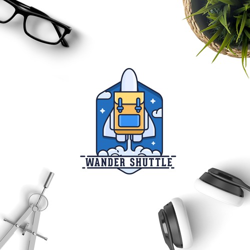 logo for youthful airport shuttle service | Logo design contest