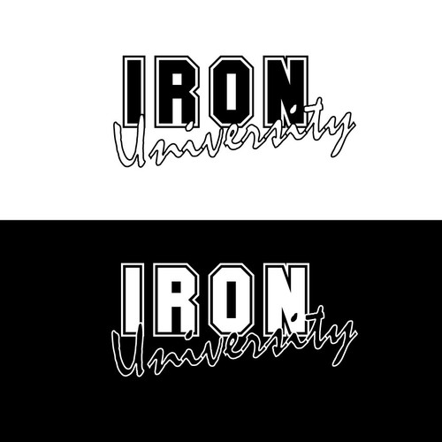 Iron University | Logo design contest