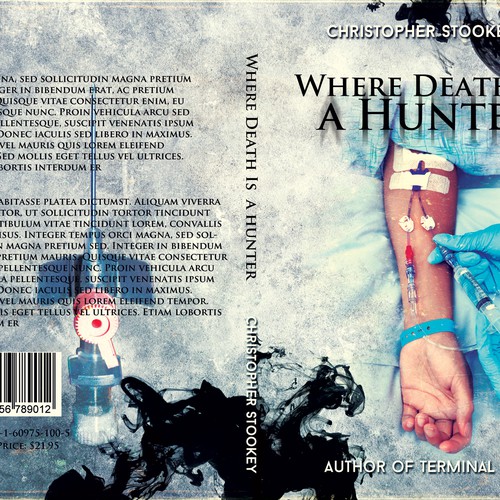 Designs | Where Death Is a Hunter Book Cover Design | Book cover contest