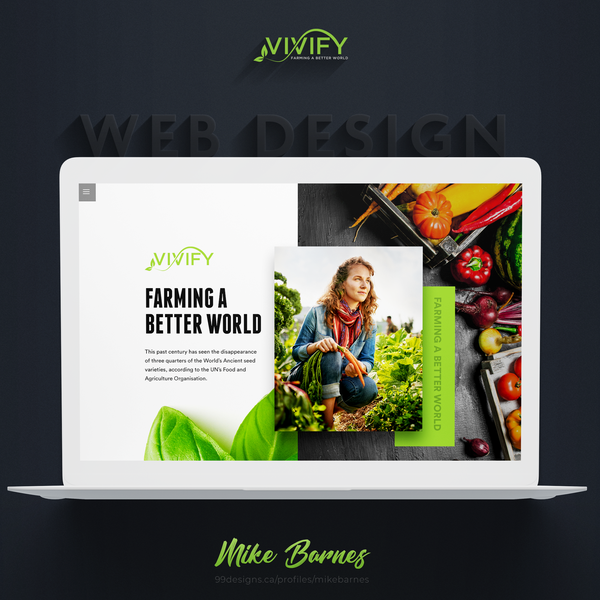 Redesign a website to help farmers identify pests. | Web page design ...