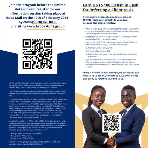 Designs | Design Trifold Pamphlet for Premium Education/Immigration ...