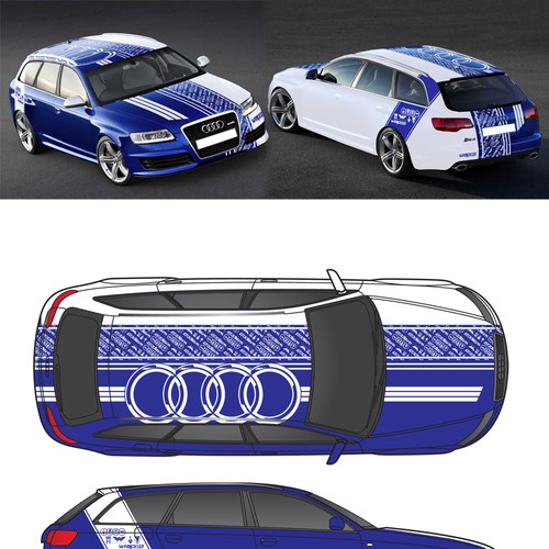 Designs | Car Wrap Design for Wrapex Audi RS6 Back to the Root | Other ...