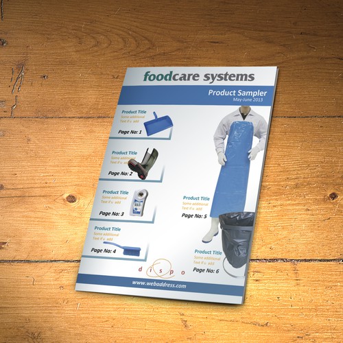 Design Foodcare Systems 8 page bi-monthly flyer | Brochure contest