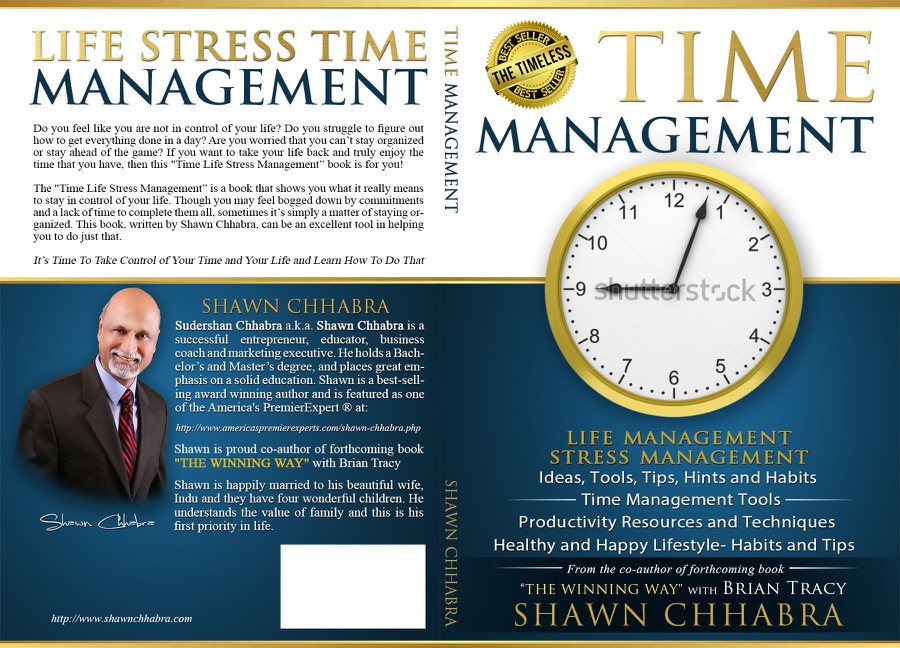 Time Management Life Management Kindle Book Cover Design | Book cover ...