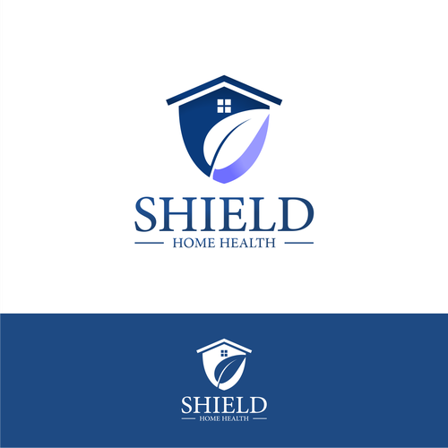 Design a medical field logo that show our name Shield Home Health ...