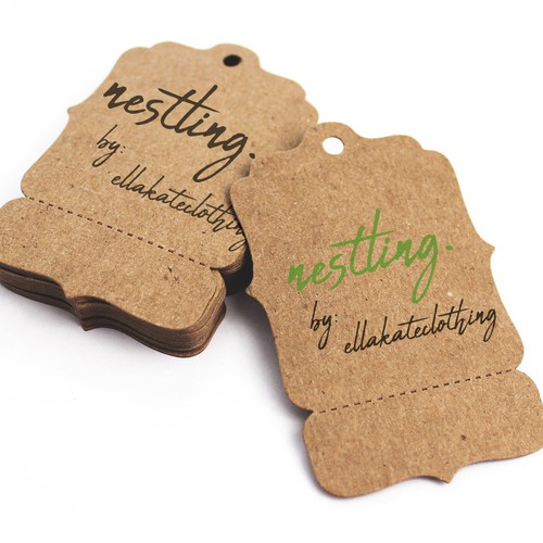 Retail Hang Tags for Baby Clothing | Product label contest