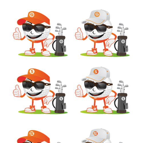 Design our golf ball mascot | Illustration or graphics contest
