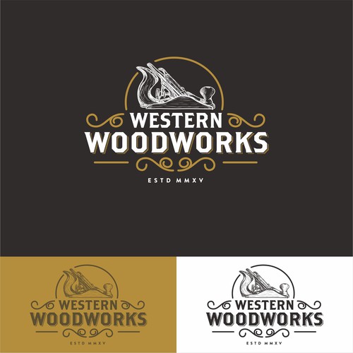 I need a rustic logo designed for my custom woodworking buisness | Logo ...