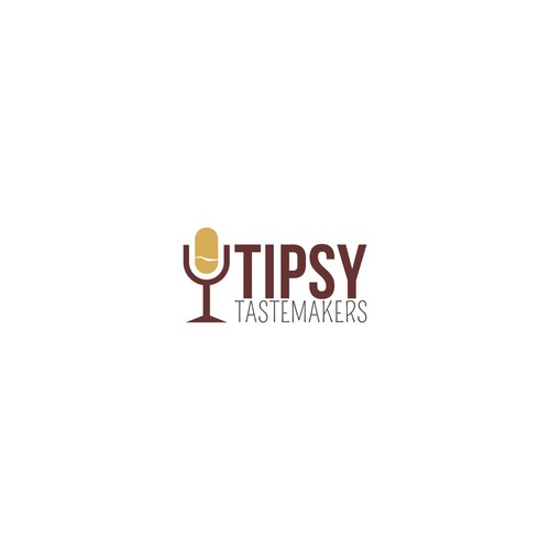 Tipsy Tastemakers Podcast Logo | Logo design contest