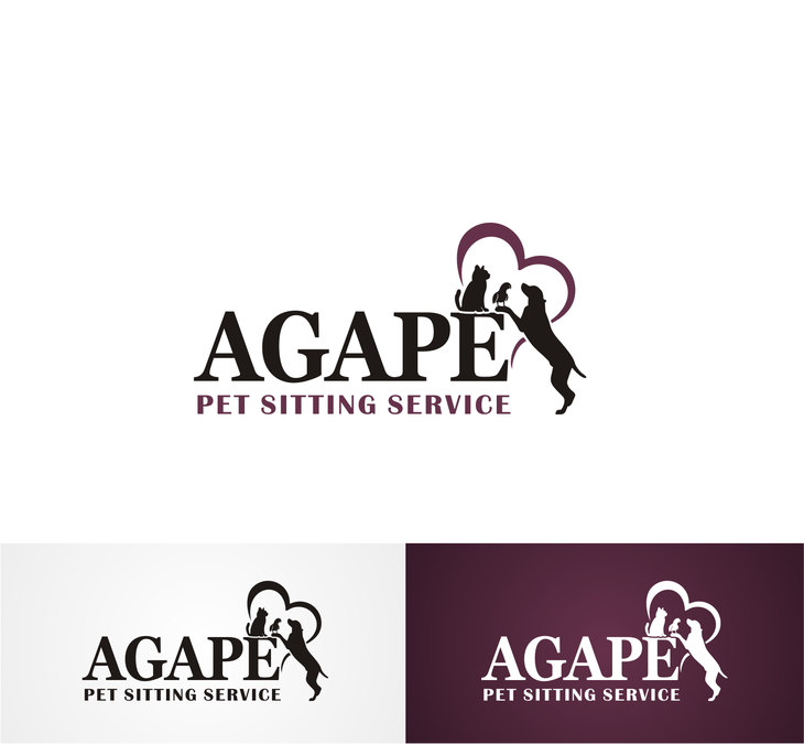 Agape Pet Sitting Service needs a new logo | Logo design contest