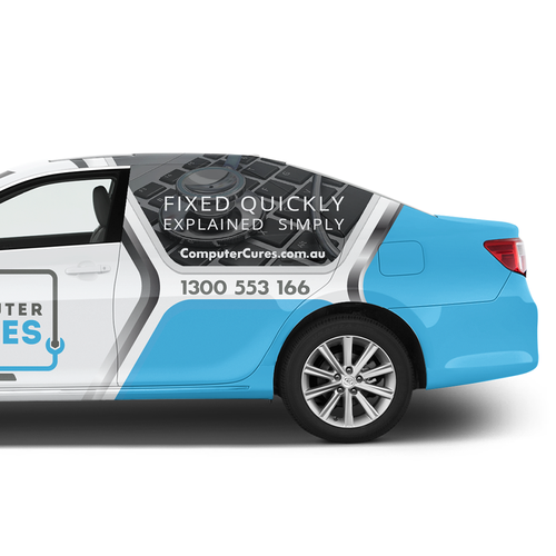Design a world class Car Wrap for Computer Repair and IT Support ...