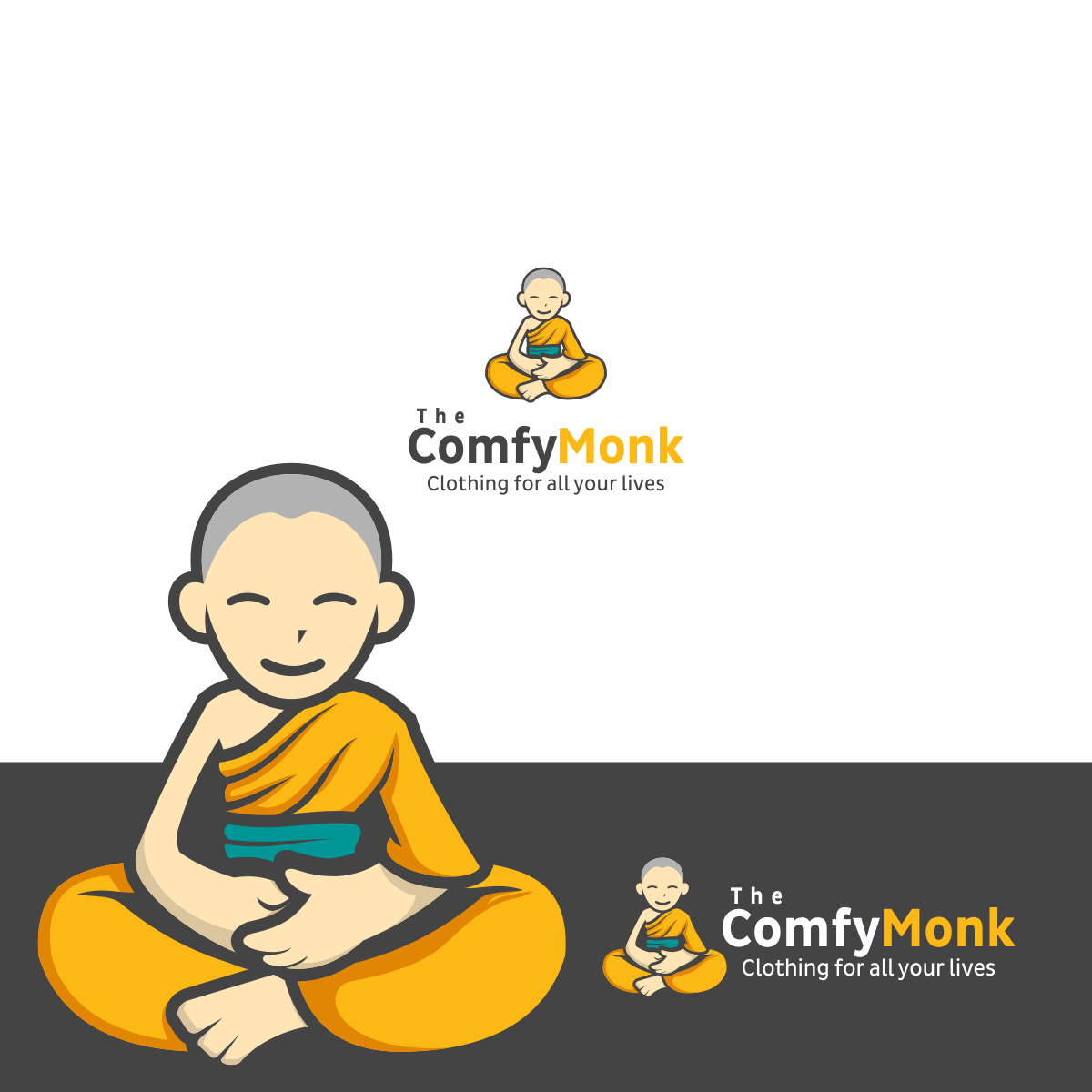 Monk Logos - Free Monk Logo Ideas, Design & Templates