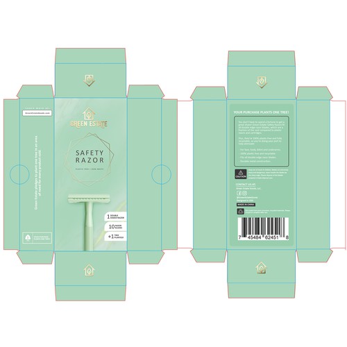 Designs | Design a Colorful Safety Razor Packaging for Women | Product ...