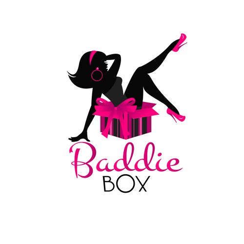 Create an enticing feminine logo for the next big subscription service ...