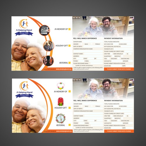 Nonprofit Donation Card | Postcard, flyer or print contest