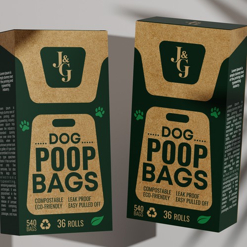 Designs | Dog poop bag packaging design | Product packaging contest