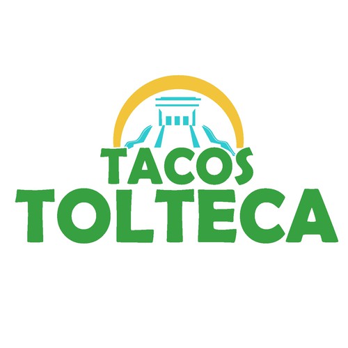 Tacos Tolteca Logo - Already created just need cleaned up | Logo design ...