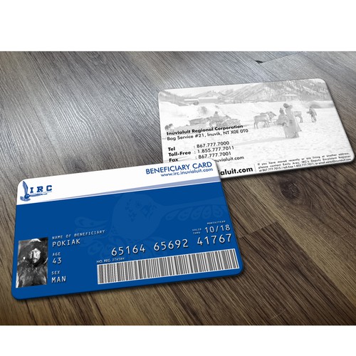 Designing Beneficiary Membership Cards | Business card contest