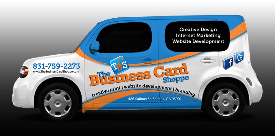 Nissan Cube Car Wrap | Signage contest