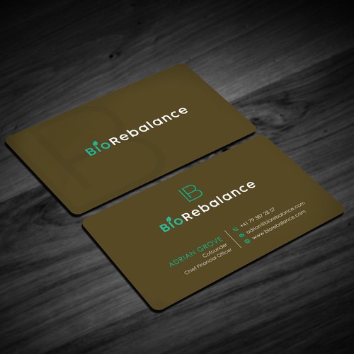 Designs | BioRebalance Supplement Company Business Cards | Business ...