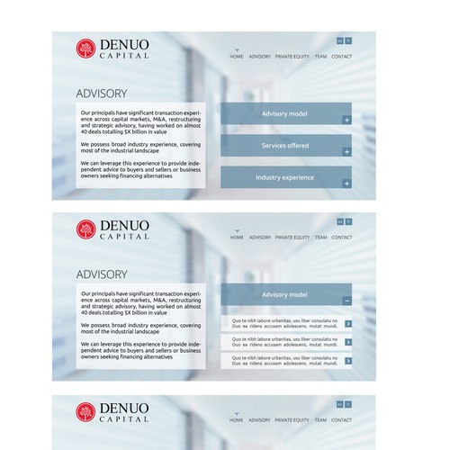 Designs | Create a slick but subtle website design for a start-up ...