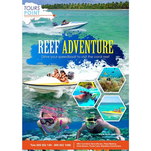 create the poster for a new boat and snorkel excursion | Poster contest