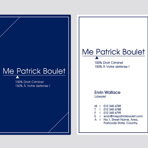 Help Me Patrick Boulet with a new stationery | Stationery contest