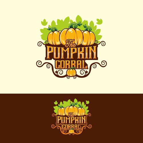 Design a fun and classic logo for a pumpkin patch | Logo design contest